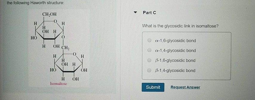 Structure Of Isomaltose