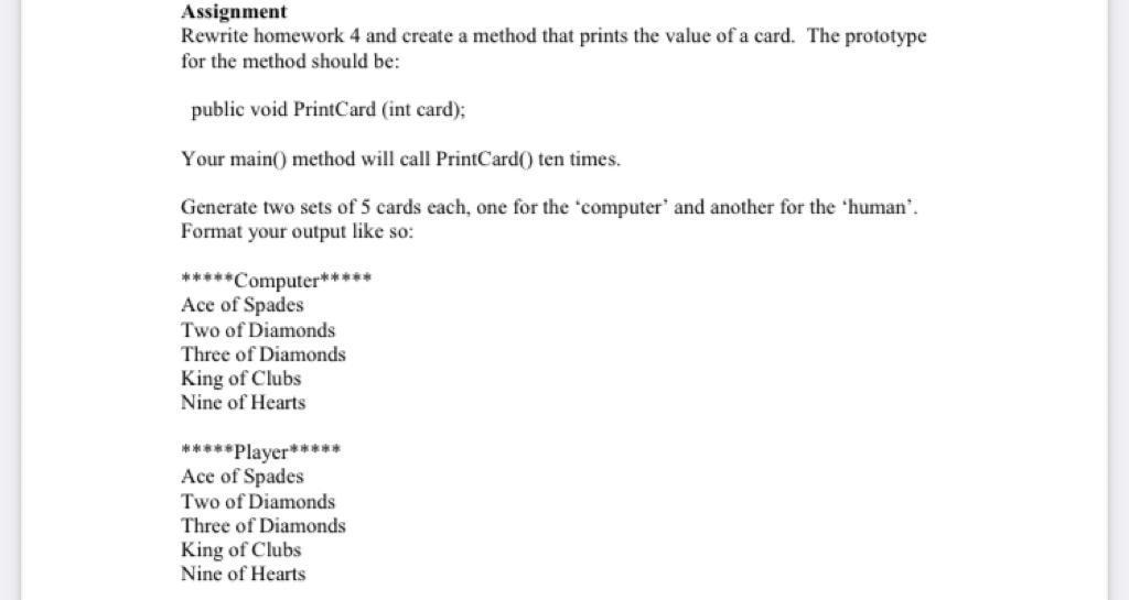 Solved Assignment Write A Java Program That Generates 5 Chegg