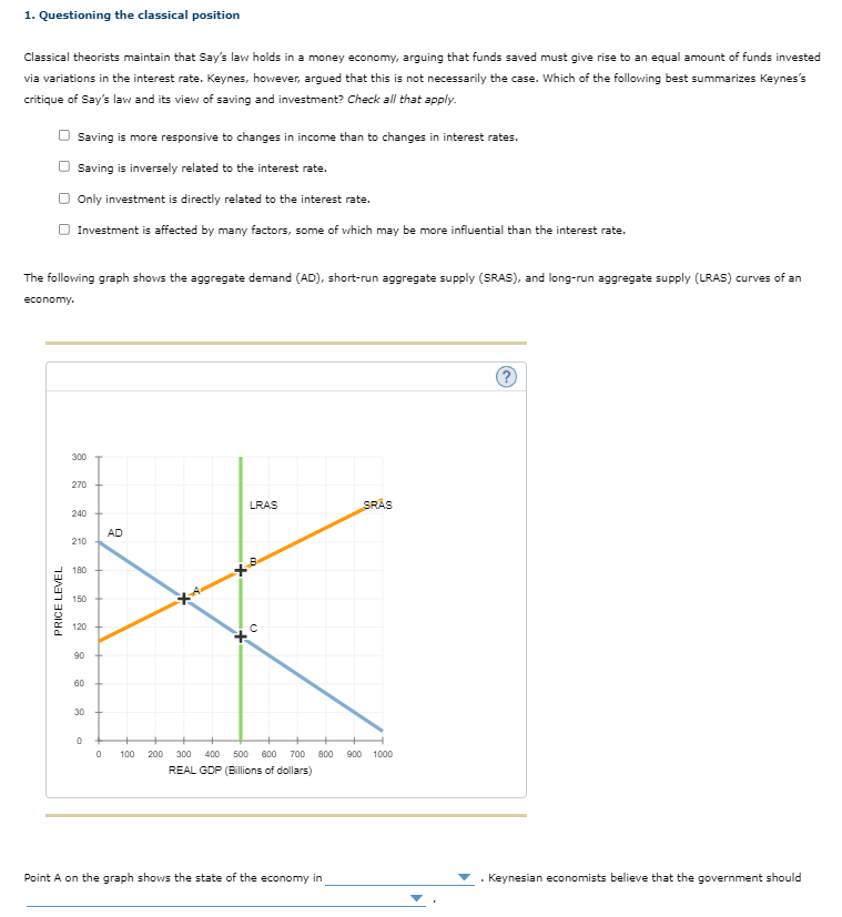 Solved 1. Questioning the classical position Classical | Chegg.com