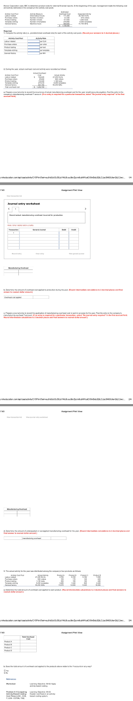 7:40 7:40 Journal entry worksheet der Sco 66:2014 | Chegg.com