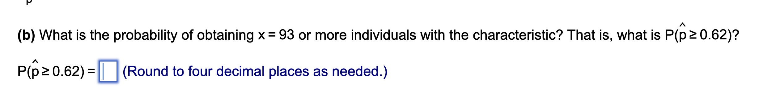 Solved I need help answering (Part B) this question, would | Chegg.com