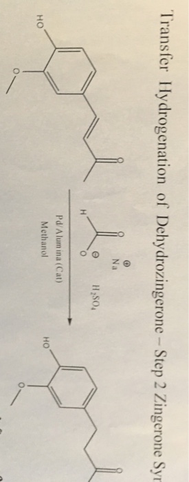 Solved draw the mechanism for the transfer hydrogenation of | Chegg.com