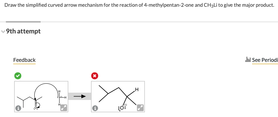 Solved Draw the simplified curved arrow mechanism for the | Chegg.com