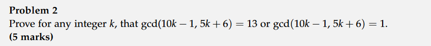 Solved PLZ PROVIDE ALL STEPS Problem 2Prove for any integer | Chegg.com