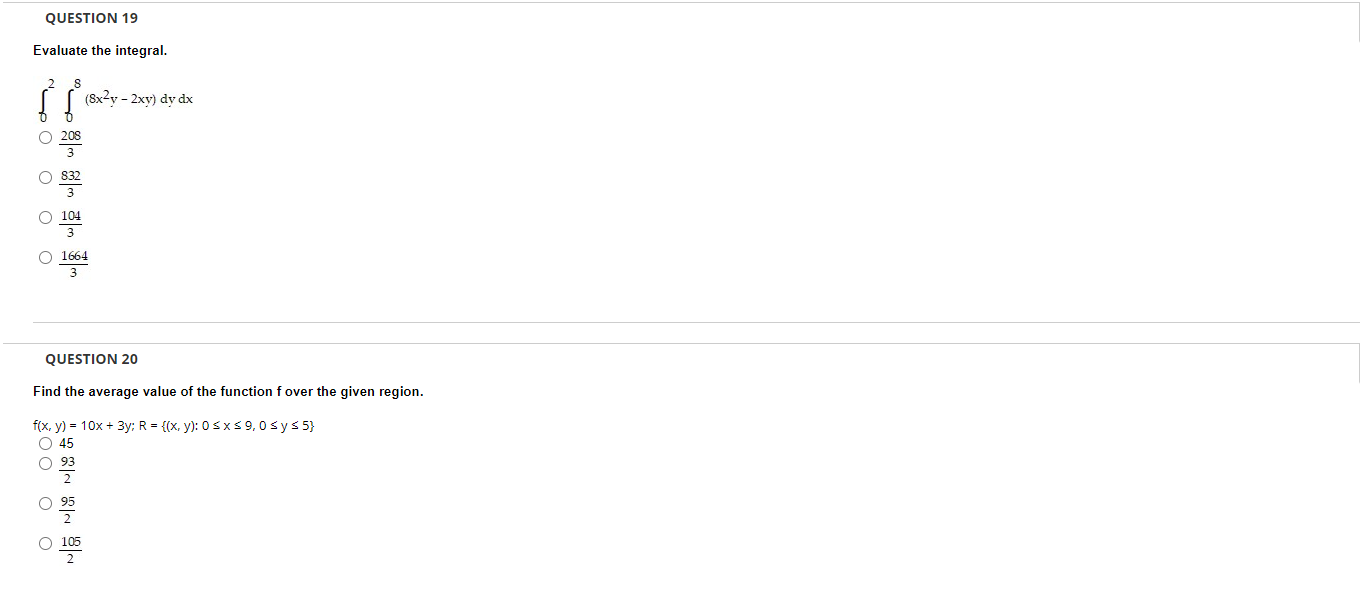 Solved Evaluate the integral. | Chegg.com