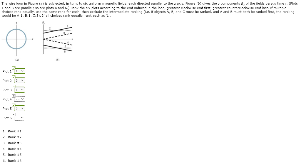 Solved The wire loop in Figure (a) is subjected, in turn, to | Chegg.com