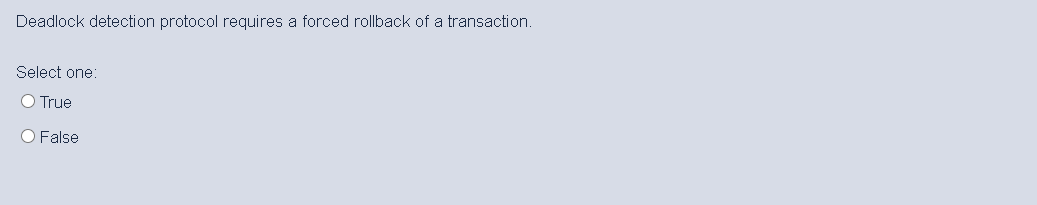 Solved 2PL allow deadlocks and strict 2PL avoids deadlocks. | Chegg.com