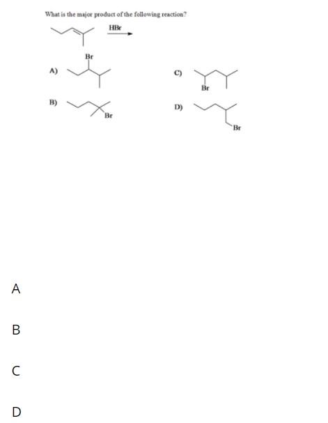 Solved Build a reaction map for alkene. One reaction of the | Chegg.com