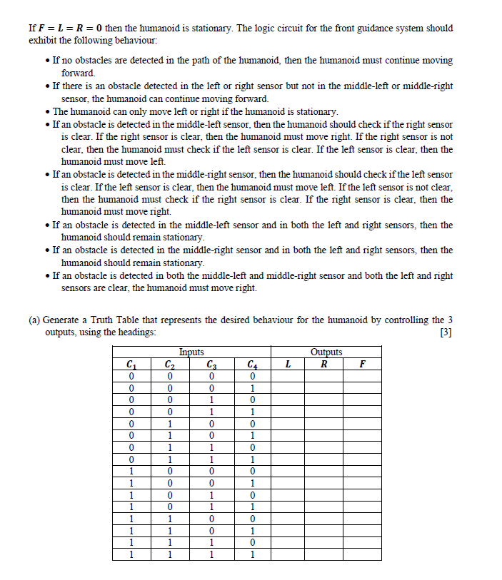 Solved Your company develops and manufactures autonomous | Chegg.com