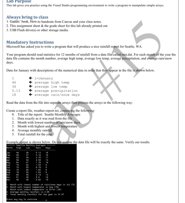 Solved Lab Purpose This Lab Gives You Practice Using The 