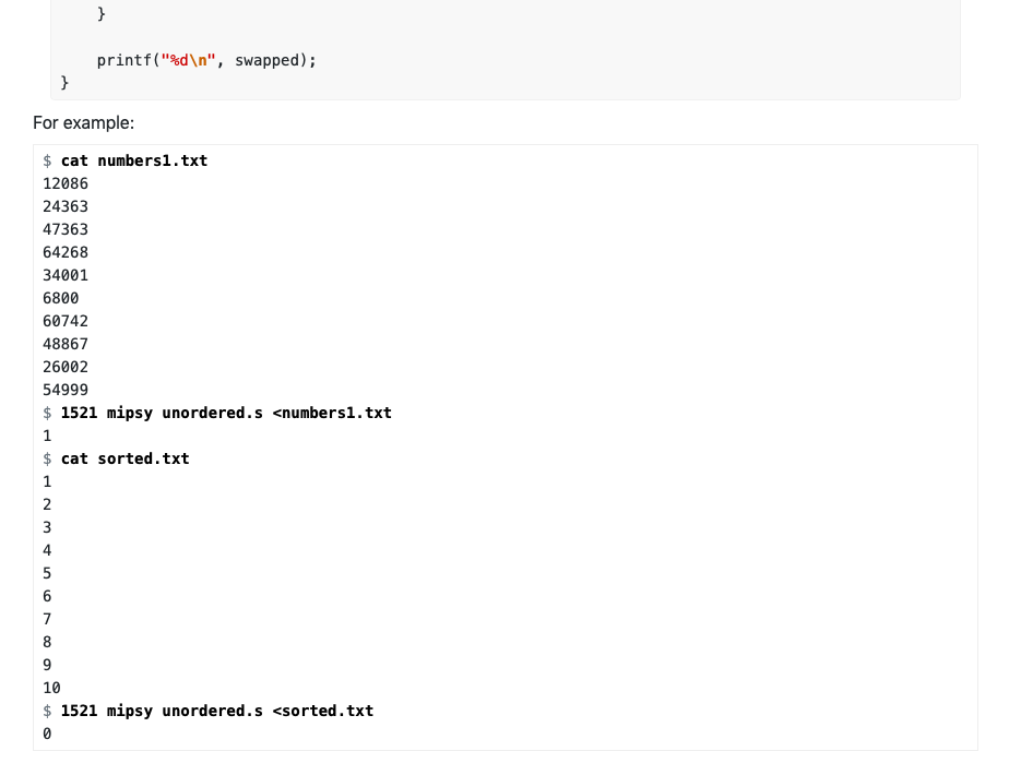 Solved EXERCISE INDIVIDUAL: MIPS Order Checking In the files | Chegg.com Solved EXERCISE INDIVIDUAL: MIPS Order Checking In the files | Chegg.com