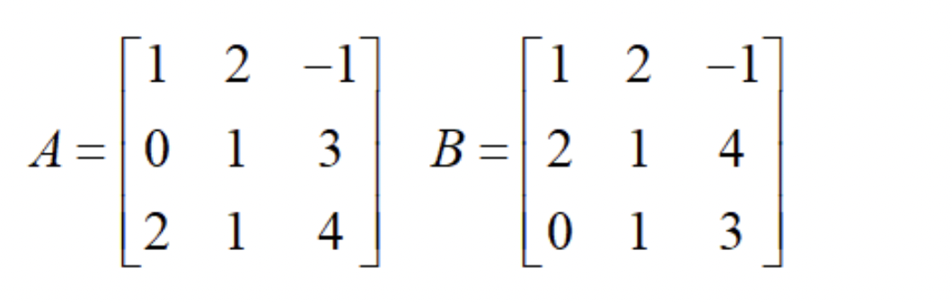 Solved Para la matriz A encontrar una matriz elemental E tal | Chegg.com