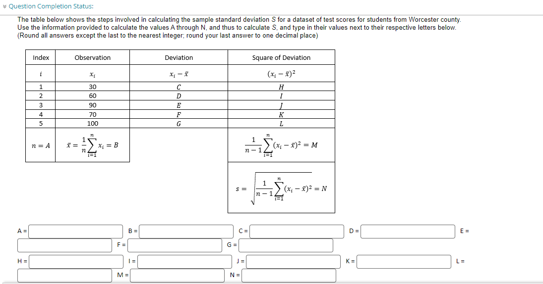 Solved The table below shows the steps involved in | Chegg.com