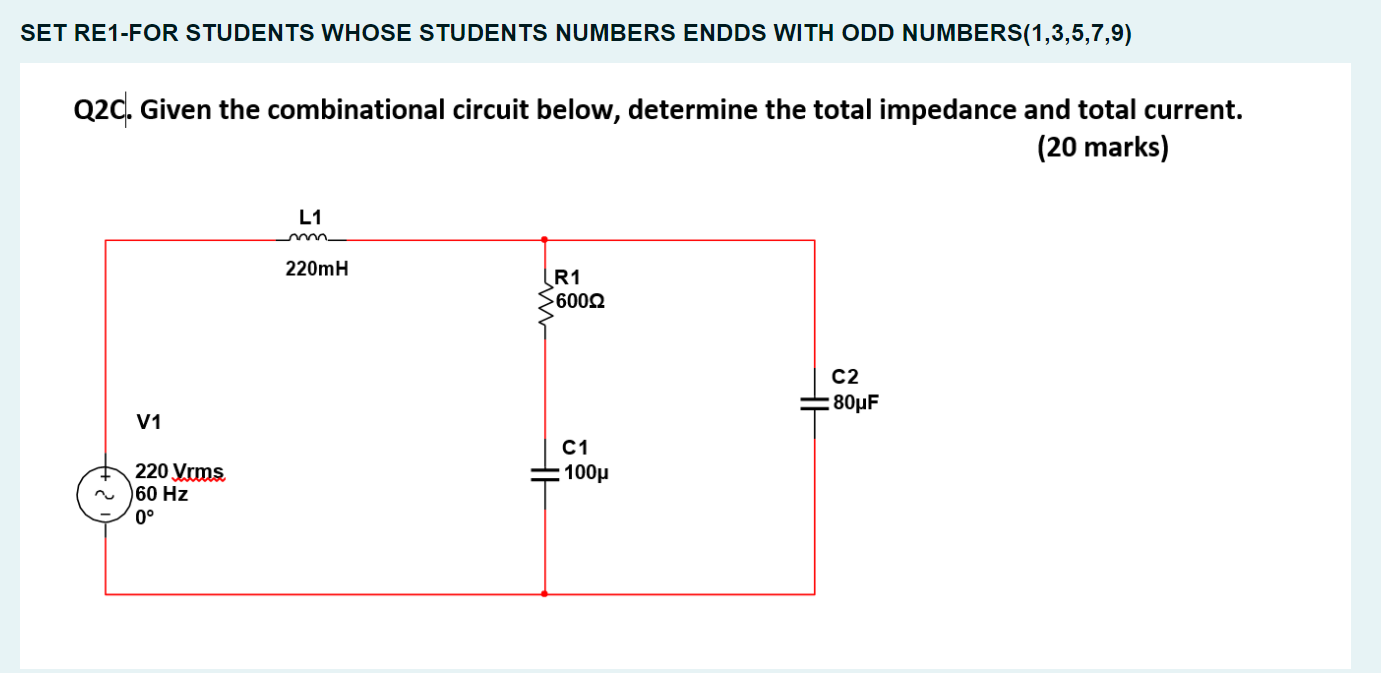Solved SET RE1-FOR STUDENTS WHOSE STUDENTS NUMBERS ENDDS | Chegg.com