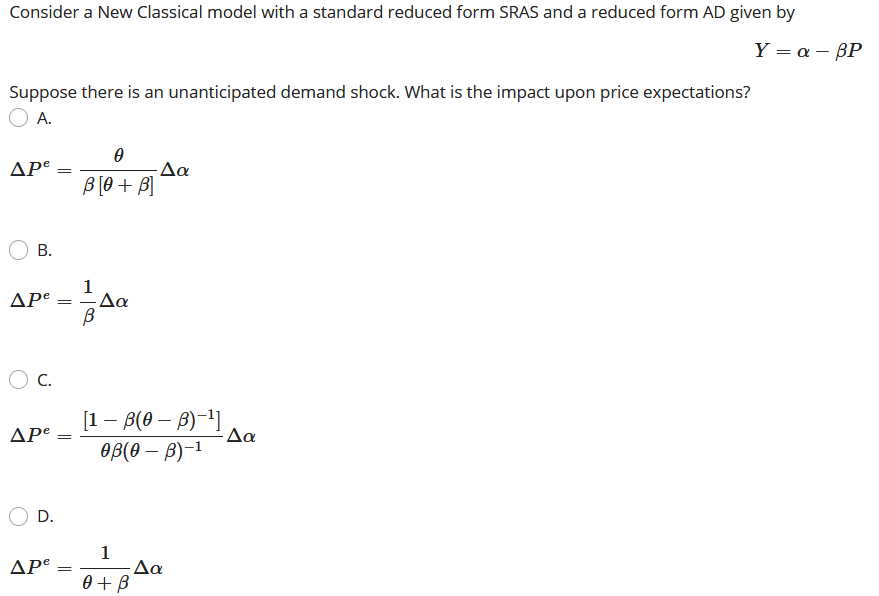 Solved Consider a New Classical model with a standard | Chegg.com