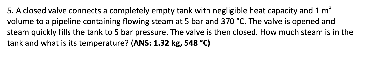 Solved A closed valve connects a completely empty tank with | Chegg.com
