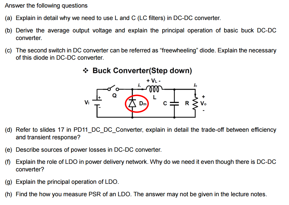 Solved Answer the following questions (a) Explain in detail | Chegg.com
