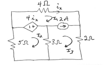 Solved use mesh analysis just find the the matrix but do | Chegg.com