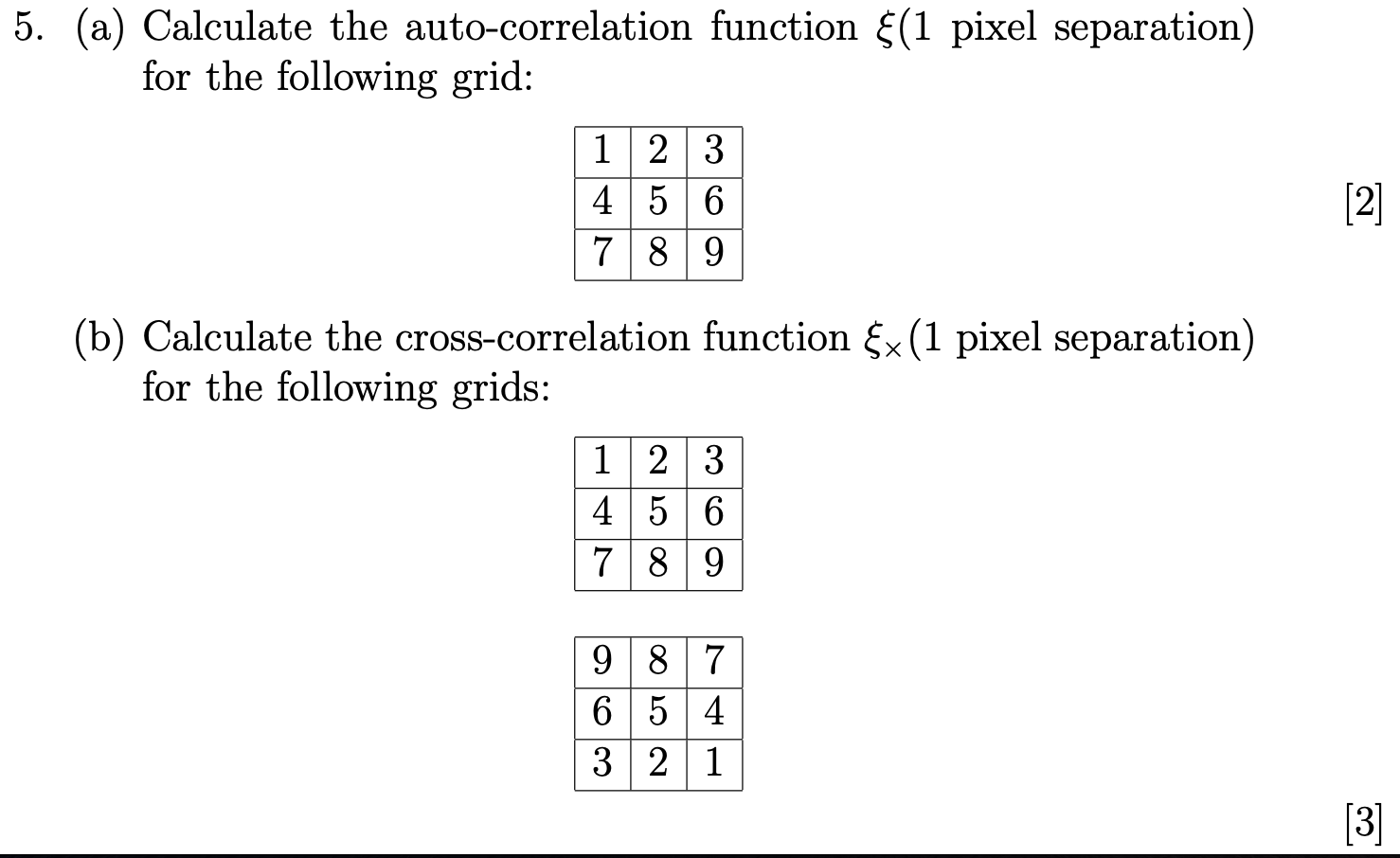 5. (a) Calculate the auto-correlation function $(1 | Chegg.com