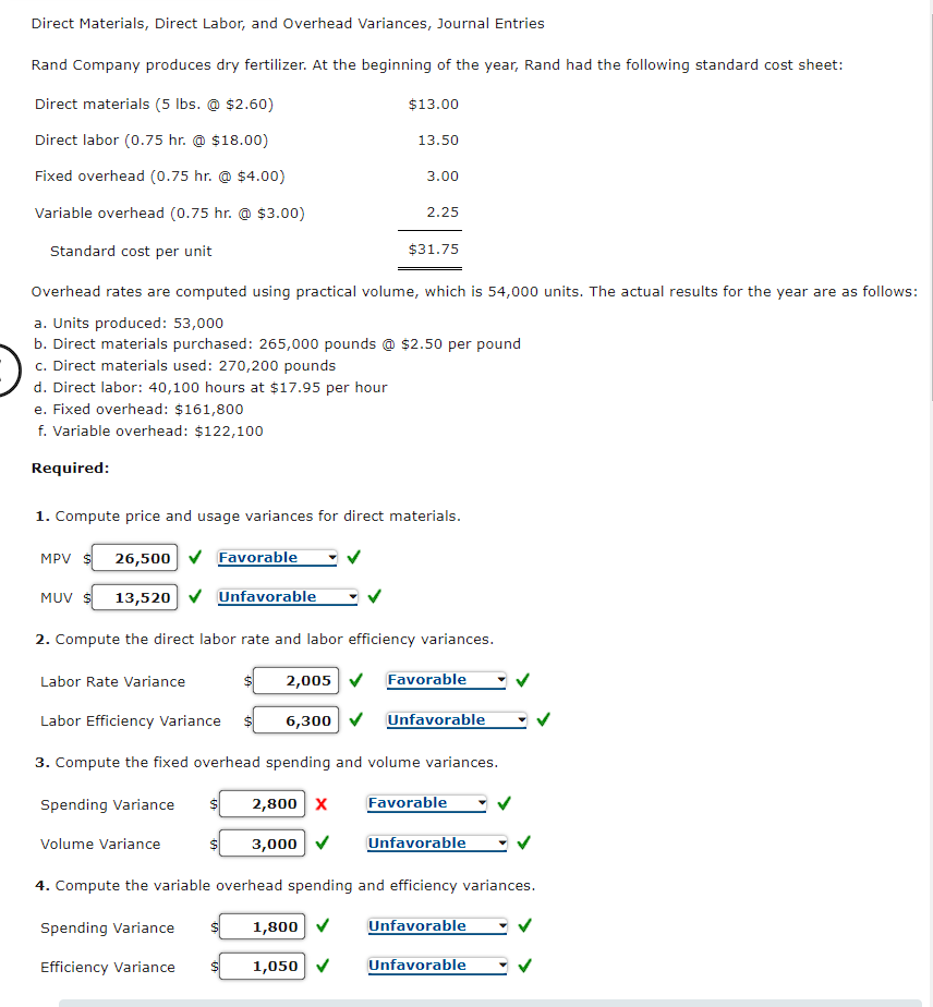 Solved Direct Materials, Direct Labor, and Overhead | Chegg.com