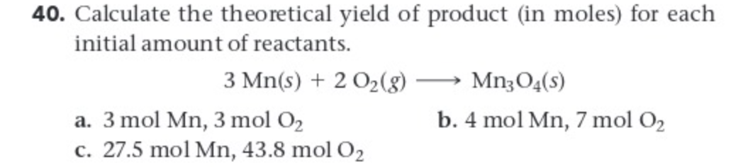 Solved 10. Calculate the theoretical yield of product (in | Chegg.com