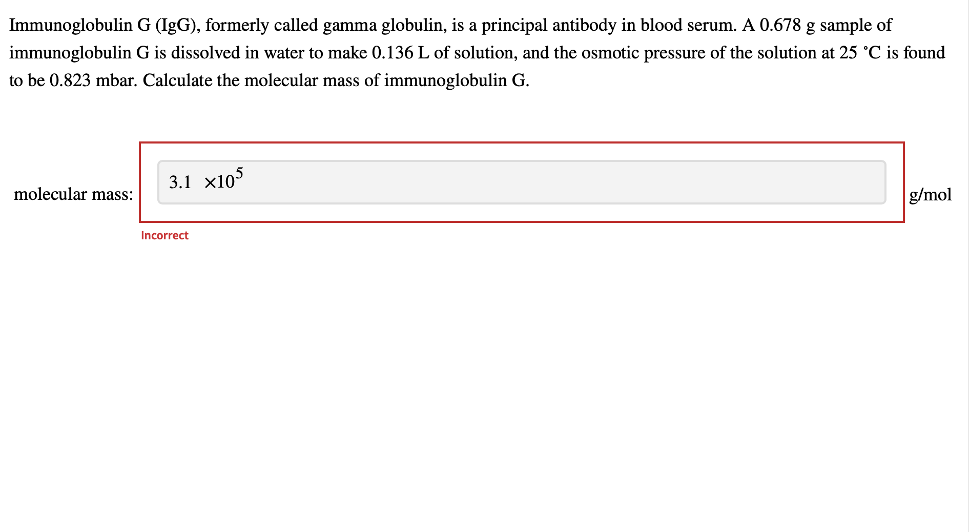 Solved Immunoglobulin G (IgG), ﻿formerly called gamma | Chegg.com
