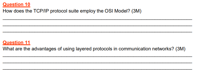 Solved Question 10 How does the TCP/IP protocol suite employ | Chegg.com