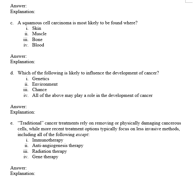Solved Answer the practice multiple choice questions: a. | Chegg.com
