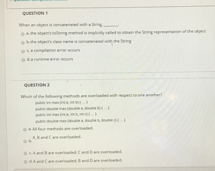 Solved Question Object Is Concatenated With A String When An