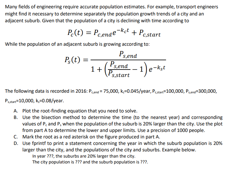 Solved Many fields of engineering require accurate | Chegg.com