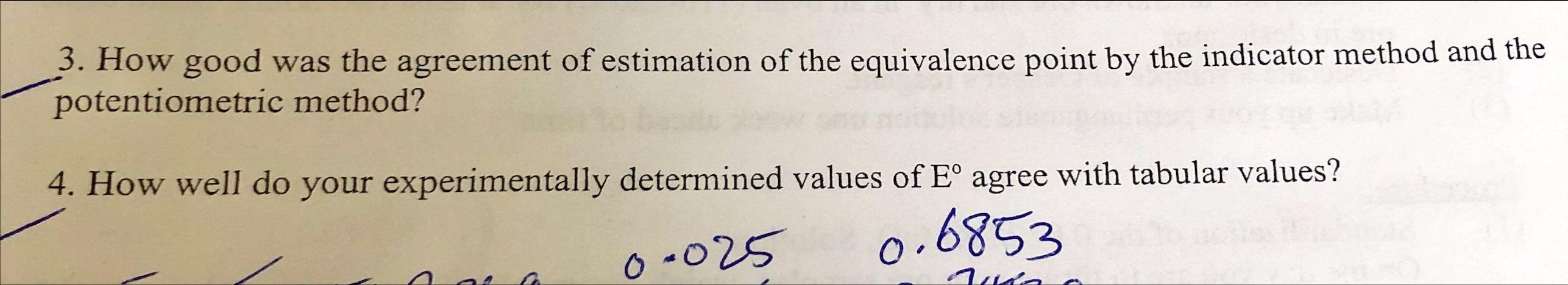 Solved Experiment 7 Potentiometric Titration of Iron with | Chegg.com