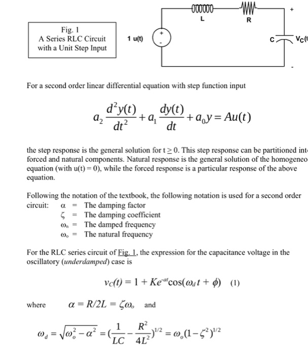 Solved 5.1 Derive Equation l in Section 2 for the | Chegg.com