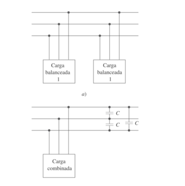 [Solved]: Exercise 1. Two balanced loads are connected to a