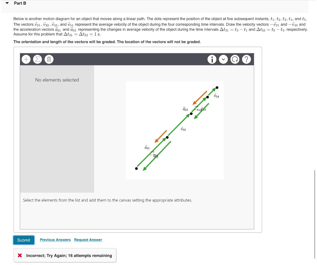 Solved Below is another motion diagram for an object that | Chegg.com