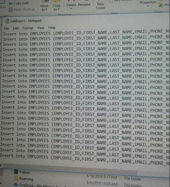 step1: tables employees,departments, | Chegg.com