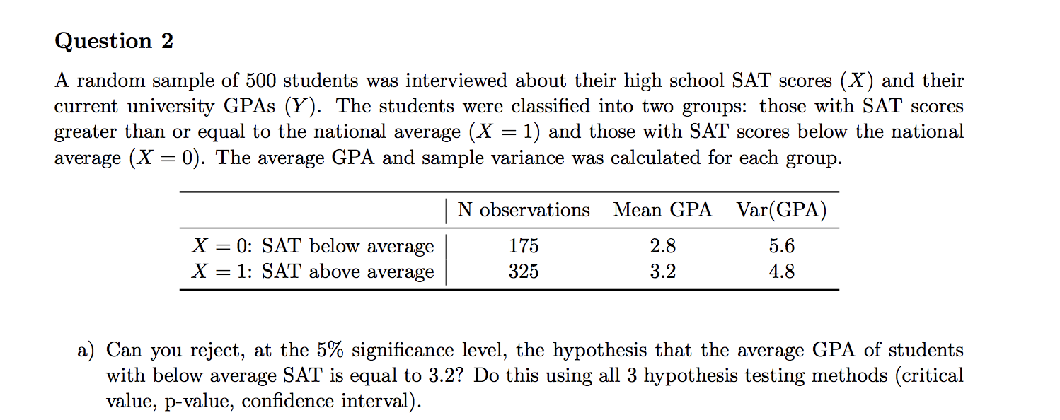 Solved Question 2 A random sample of 500 students was | Chegg.com