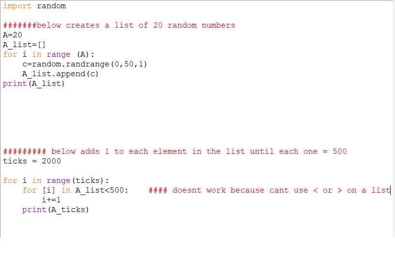 Solved Python Comparing Values Of A List I Want To Add To Chegg