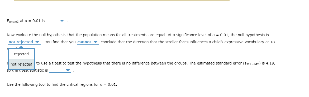 Solved The sample means and sums of squares of the scores | Chegg.com