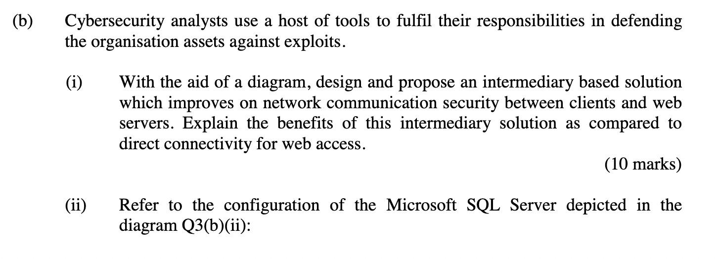 Cybersecurity analysts use a host of tools to fulfil | Chegg.com