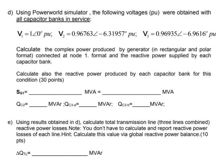 Solved Single-line diagram of a three-node power system is | Chegg.com