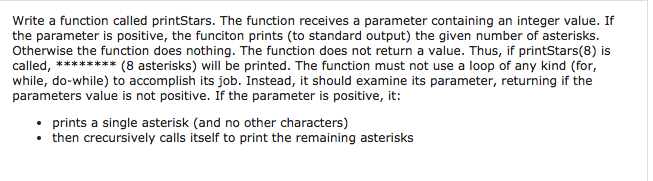 Solved Assume the availability of a function called | Chegg.com