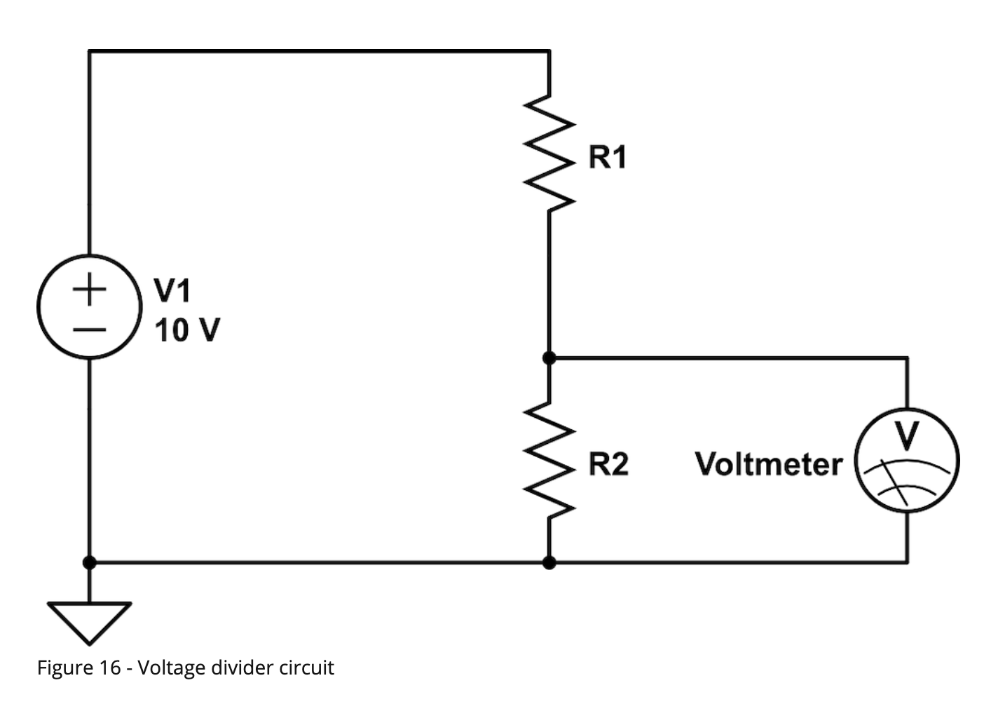 Build the voltage divider as shown in Fig. 13, using | Chegg.com