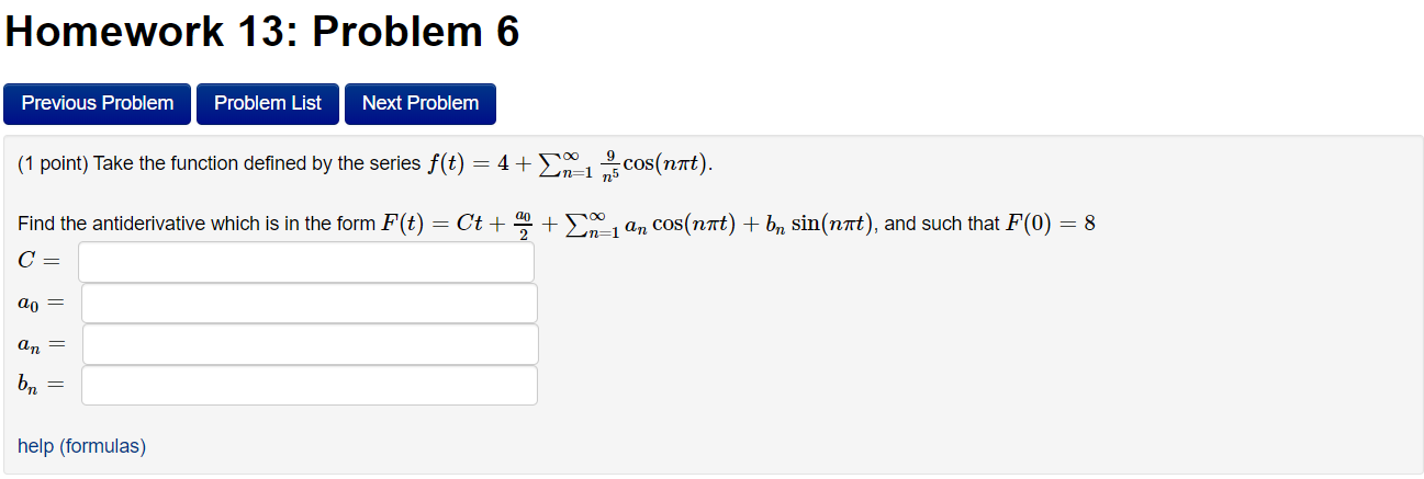 Solved Homework 13: Problem 6 Previous Problem Problem List | Chegg.com