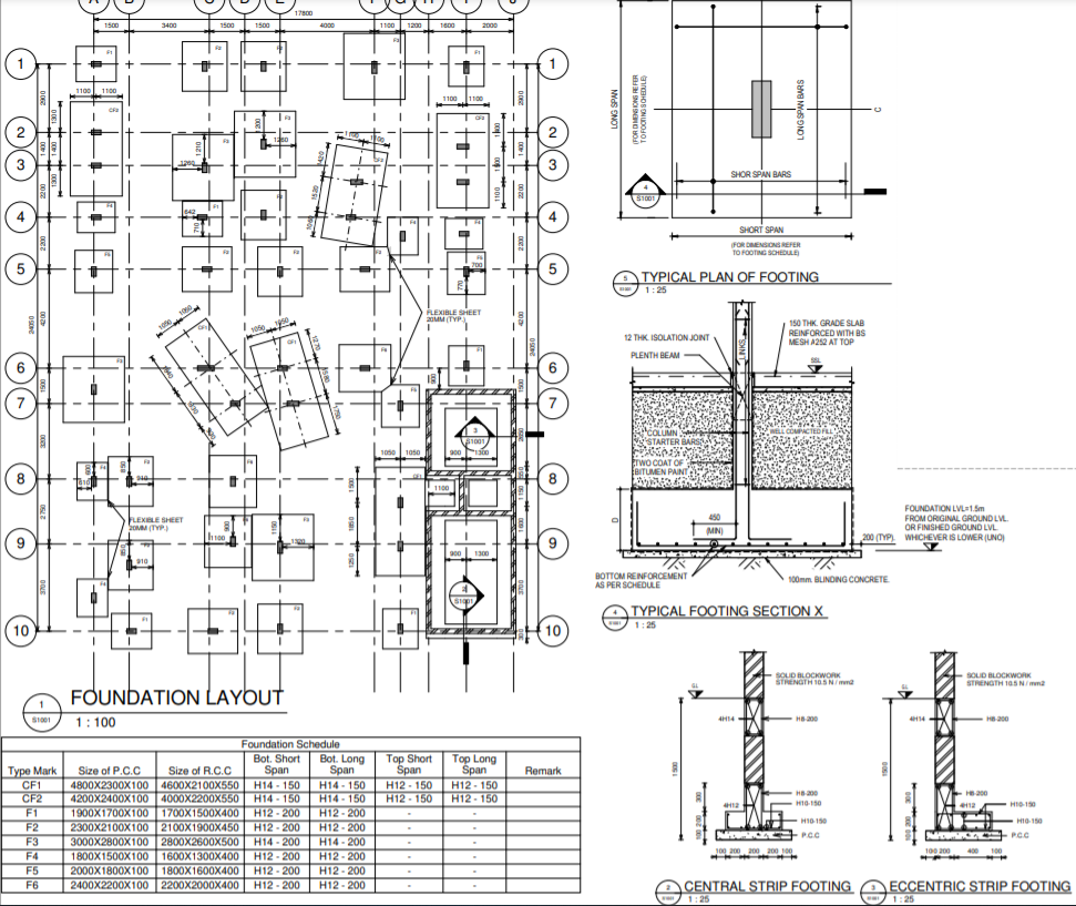 Solved Q1 The drawings of the building to be constructed are | Chegg.com