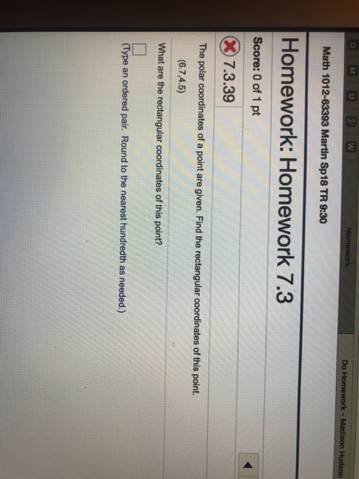 Solved Homework: Homework 7.3 Score: 0 of 1 pt 7.3.35 8 of | Chegg.com