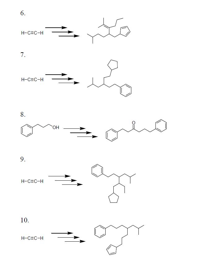 Solved Chem 362 Synthesis Problems 2 Chem 362 Synthesis | Chegg.com