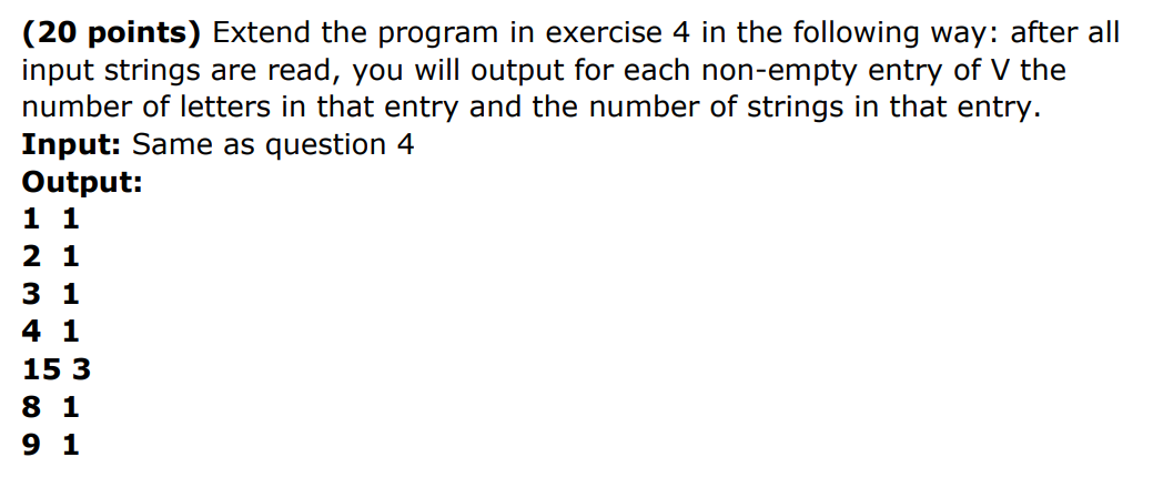 Solved C++ Exercise 4: #include //including | Chegg.com
