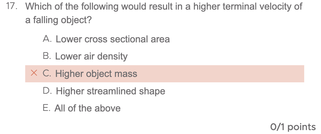 Which of the following would result in a higher | Chegg.com