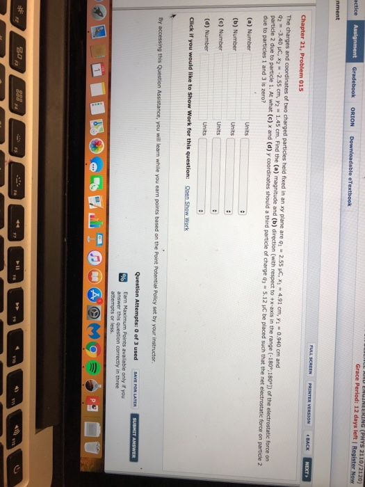 Solved FULL SCREEN PRİNTER VERSION .BACK Chapter 21, Problem | Chegg.com