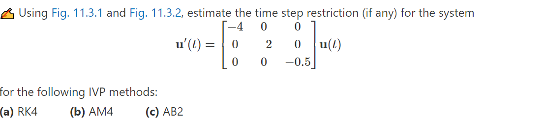 Solved Using Fig. 11.3.1 and Fig. 11.3.2, estimate the time | Chegg.com